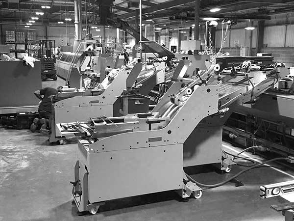 New bindery investment taking shape - Stephens & George Print Group